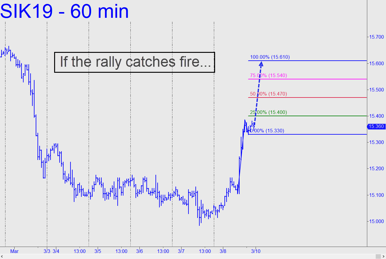 IF silver rally catches fire - Ricks Picks IF silver rally catches fire - Ricks Picks